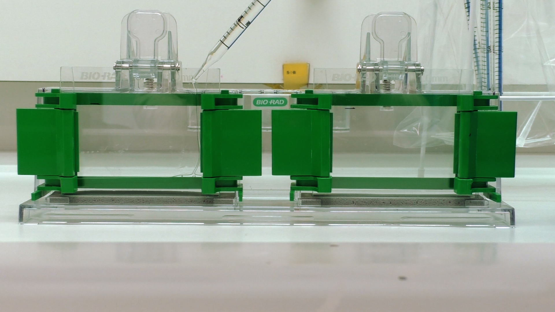 Pouring SDS PAGE gel – labprep.video